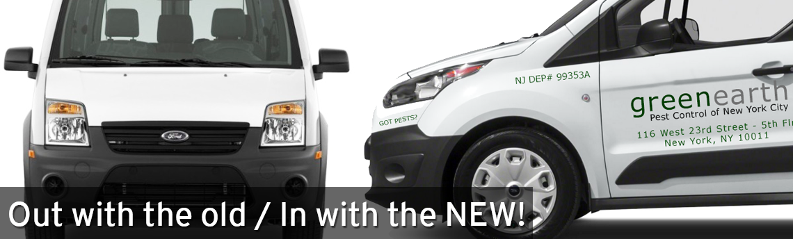 New York City Pest Control team gets new vans - Green Earth Pest Control